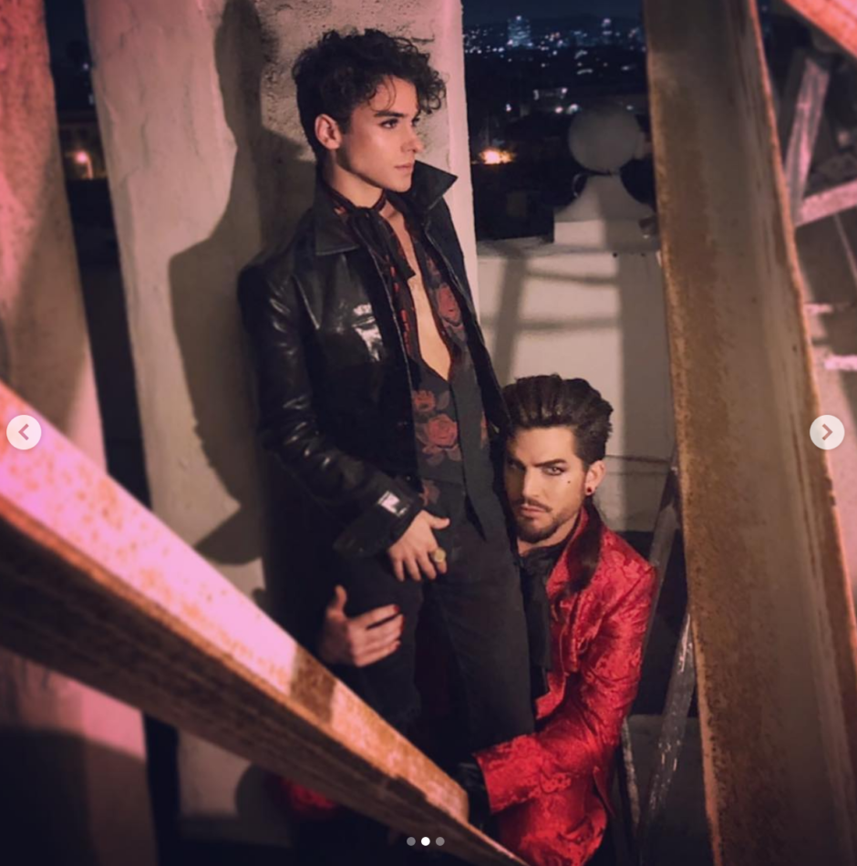 Adam Lambert confirma su relación con un influencer español a través de ...