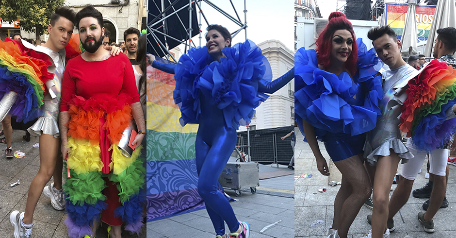 José Perea, el joven modista que puso color al Orgullo - Shangay
