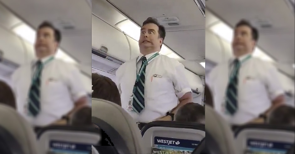 El divertido azafato que se hizo viral - Shangay