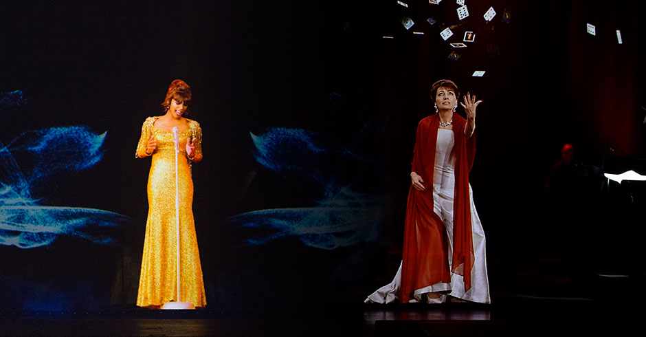 Whitney Houston Maria Callas Hologramas - Shangay