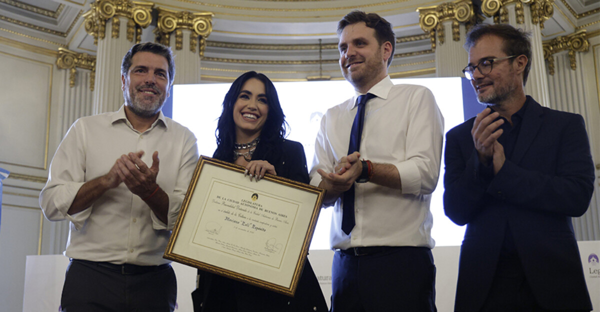 Lali es nombrada Personalidad Destacada de la Ciudad de Buenos Aires ...