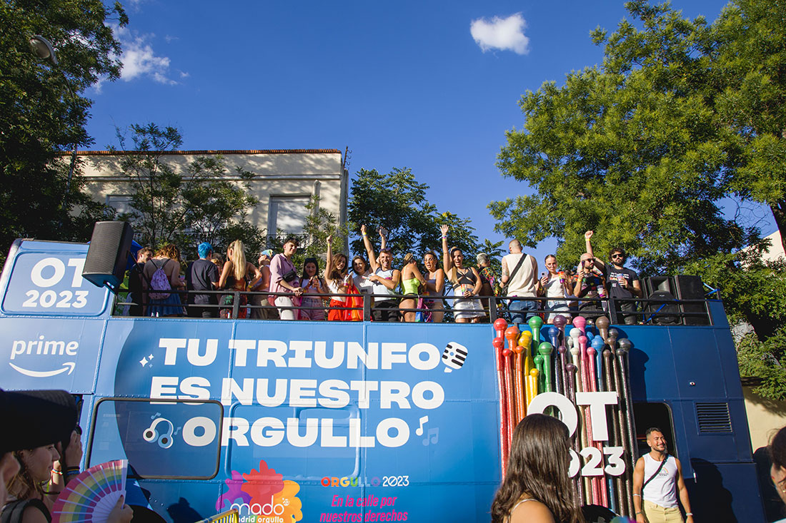 Prime Video y Operación Triunfo, a tope en el Orgullo de Madrid - Shangay