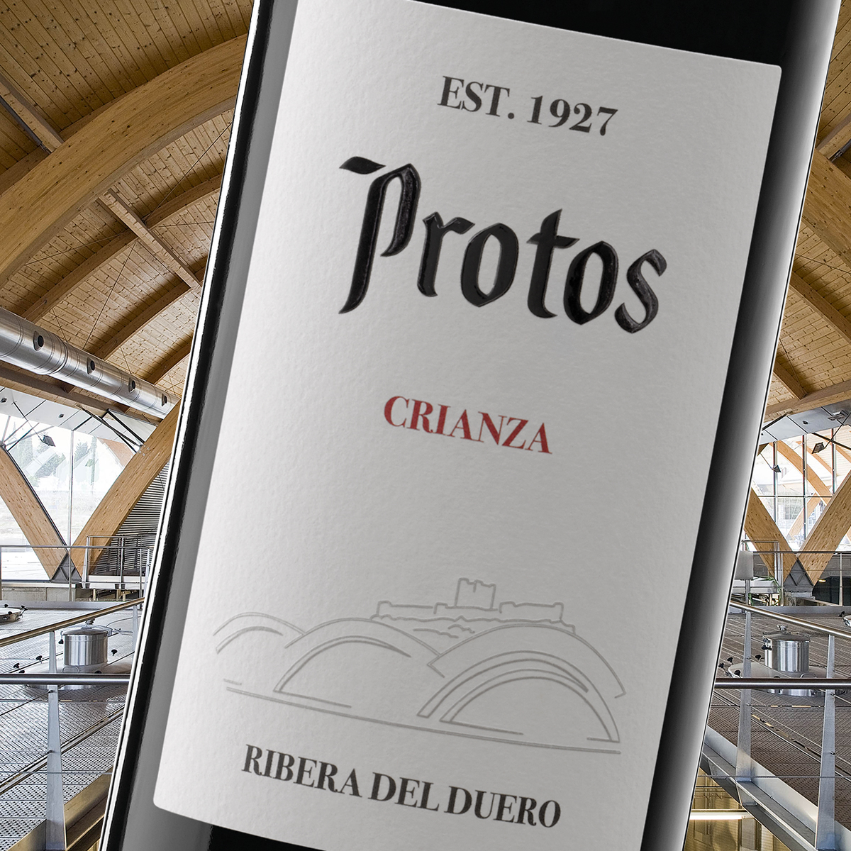 El sabor del otoño es tinto y está embotellado en un Protos Crianza de ...