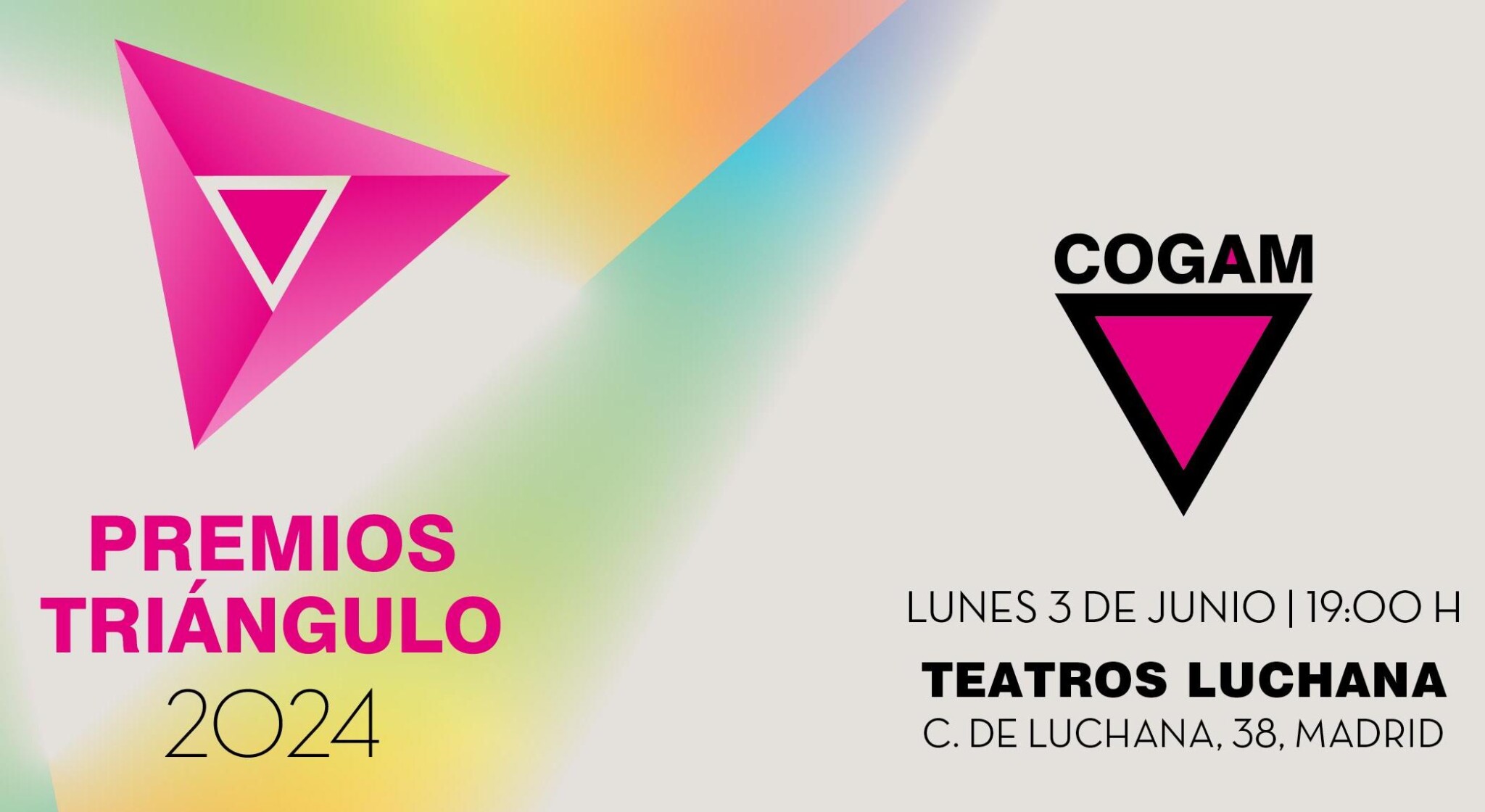 Se anuncian los ganadores de los Premios Triángulo de COGAM - Shangay