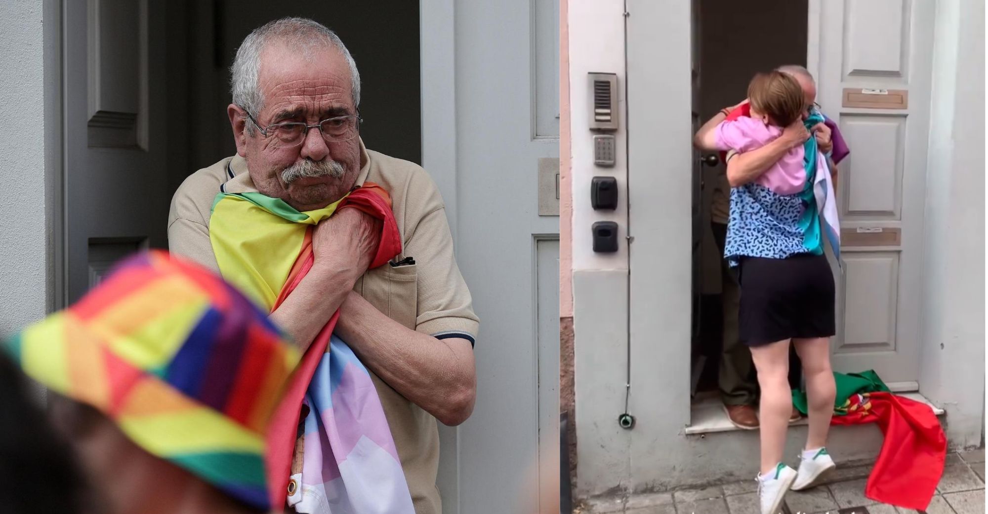 La emotiva historia tras el vídeo viral del Orgullo de Oporto - Shangay