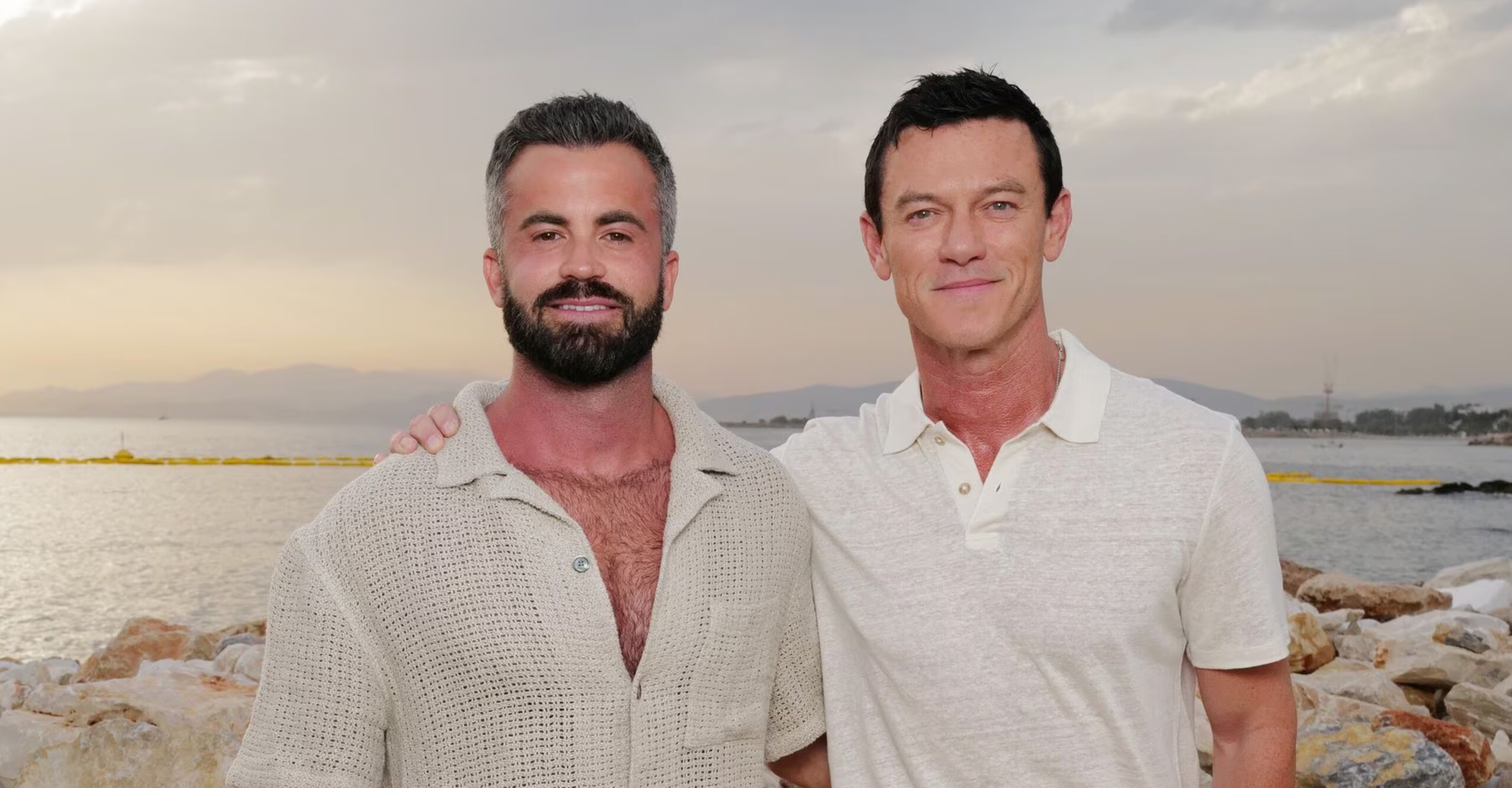 Luke Evans confiesa lo enamorado que está de su novio español y cómo le ...