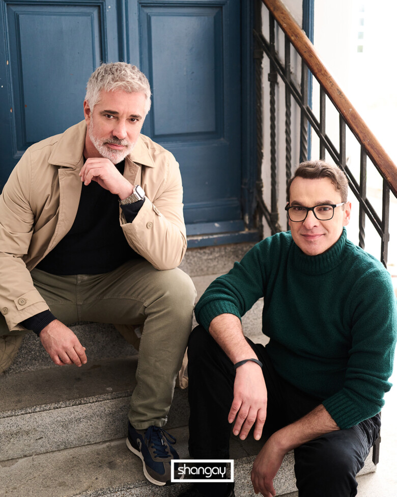 Luis Merlo y Adrià Collado, el reencuentro de la icónica pareja gay que ...