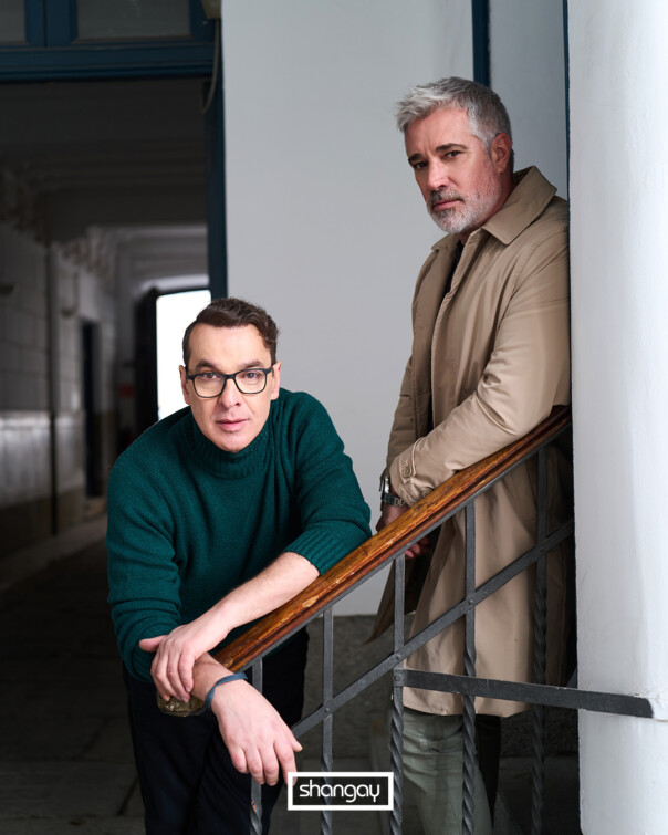 Luis Merlo y Adrià Collado, el reencuentro de la icónica pareja gay que ...